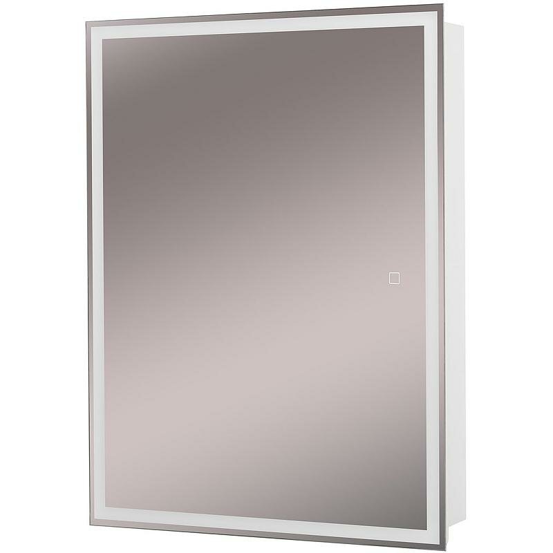 Зеркальный шкаф BelBagno 60 SPC-GRT-600 800-1A-LED-TCH с подсветкой Белый