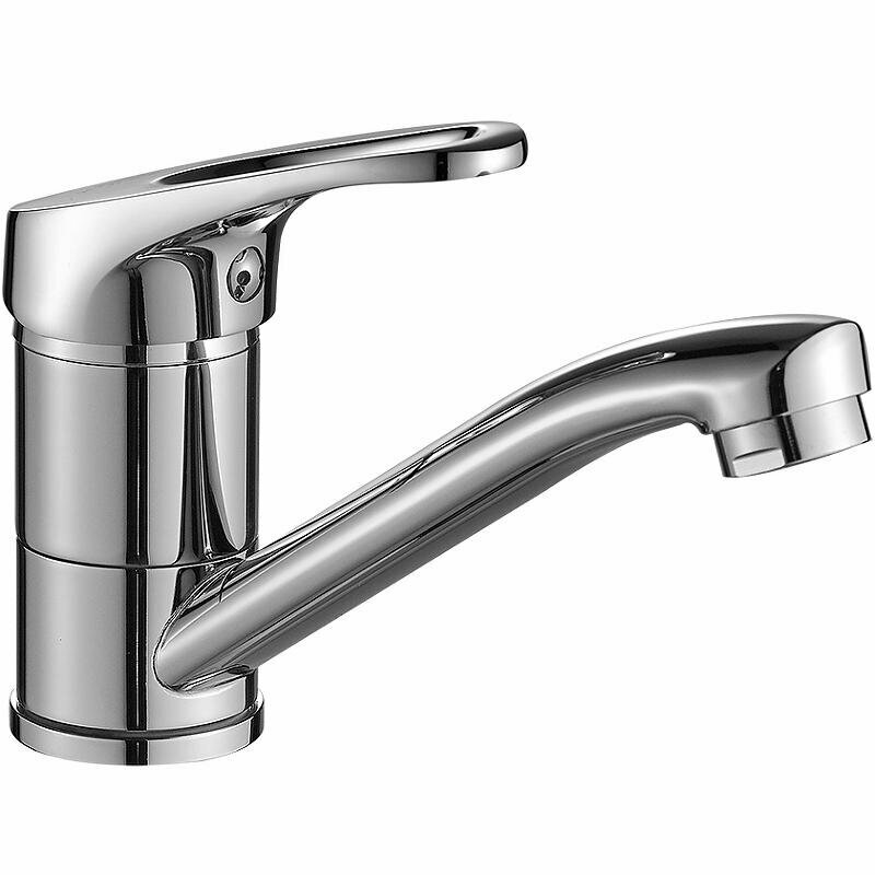 Смеситель для раковины Decoroom DR21 DR21012 хром, рычажное управление, латунь
