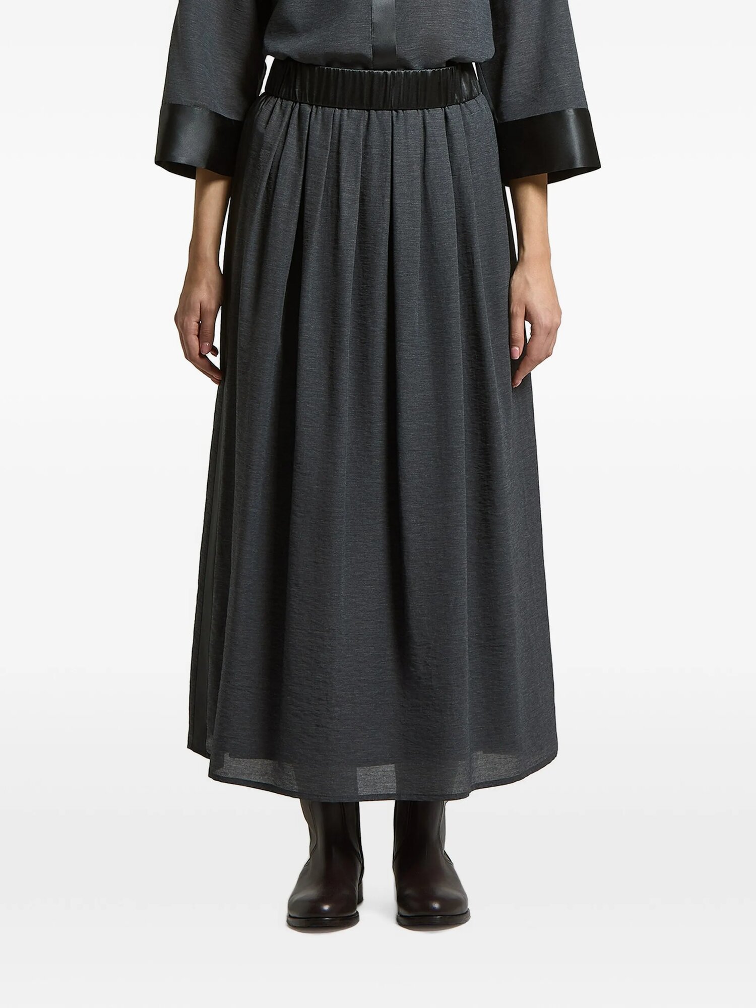 Юбка Pleated midi skirt