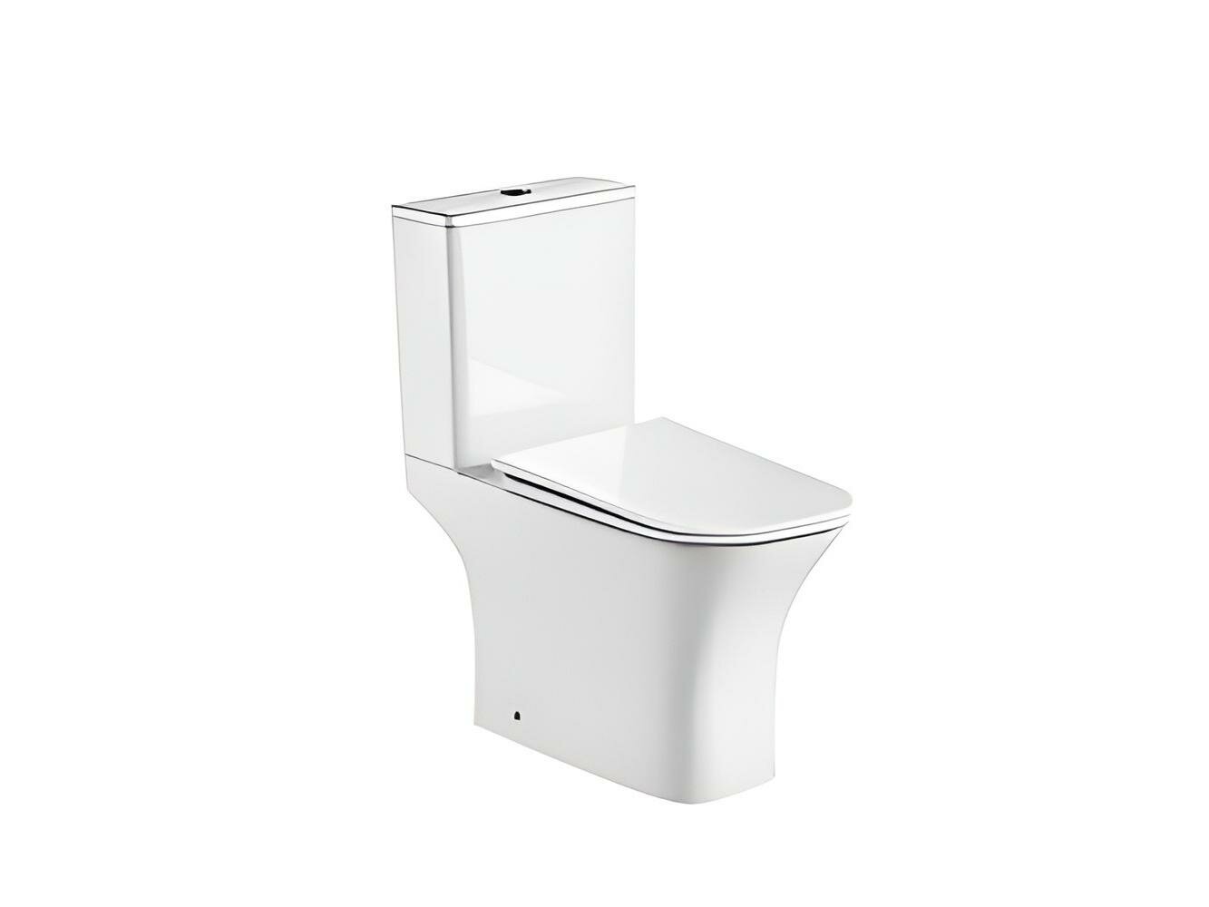 Унитаз-компакт Aquatek Optima T Square AQ4421-00 цвет Белый с бачком и сиденьем Микролифт