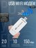 Мини USB модем WiFi 4G для сим карты (белый)