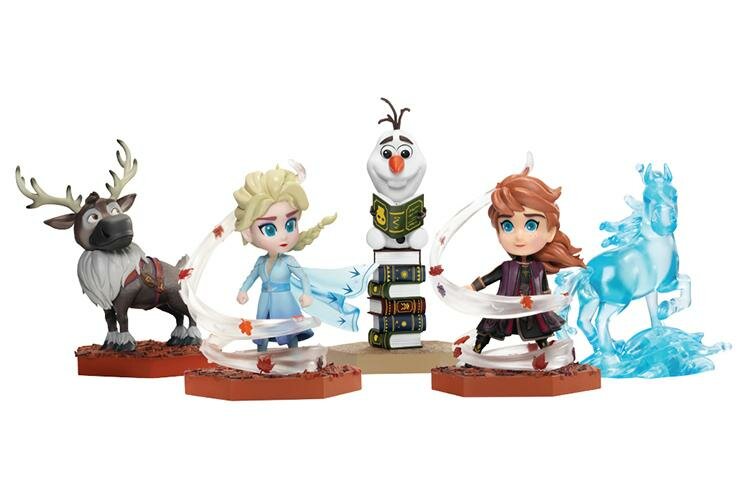 Набор коллекционных фигурок унисекс Beast Kingdom Frozen 2: Elsa, Olaf, Sven, Nokk, Set
