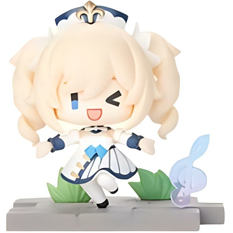 Коллекционные фигурки унисекс GenShin Mond Report Battlefield Elegance Theme Collection, Confirmed-Barbara (Open)