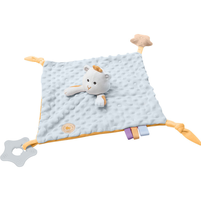 Мягкая игрушка-комфортер для детей YEEHOO Prince Blue - Gift Box