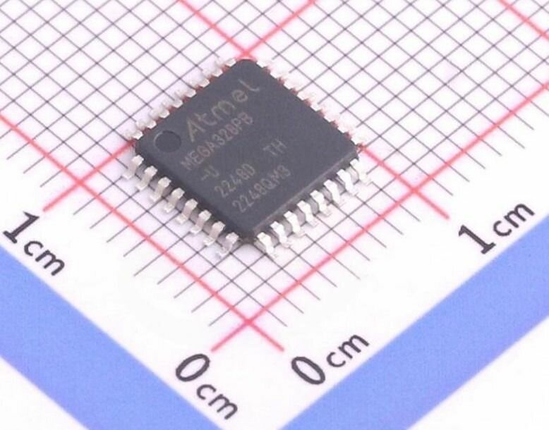 MICROCHIP ATMEGA328PB-AUR IC: микроконтроллер AVR, TQFP32, 1,8 5,5ВDC, 1шт