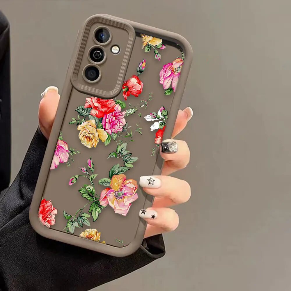 Чехол для телефона с красивыми цветами и листьями для Oneplus 8T 9R 10R 11 TYJTLKS02, Oneplus8T(9R)