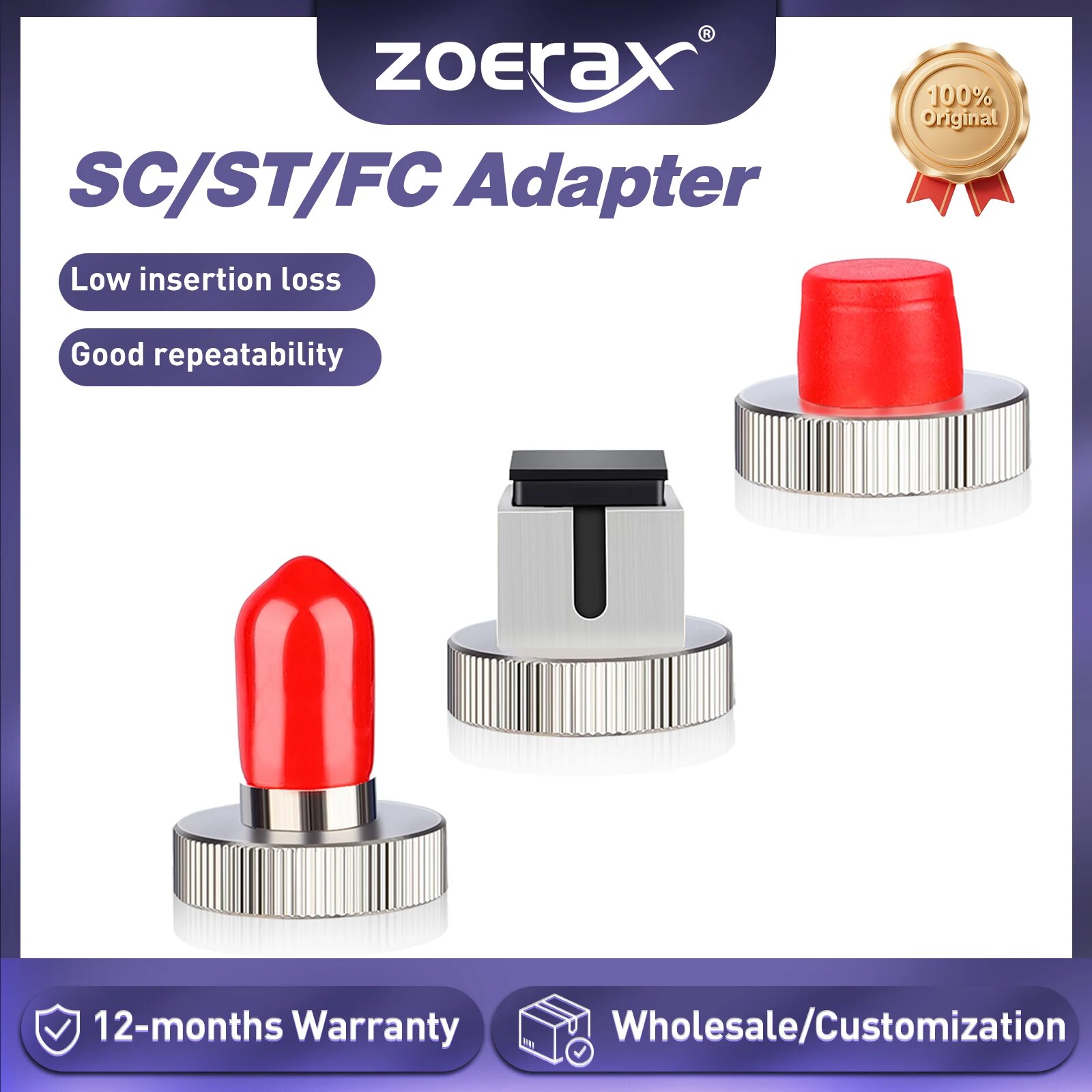 ZoeRax S9-OTDR-ST-001 Оптический измеритель мощности с адаптером FC