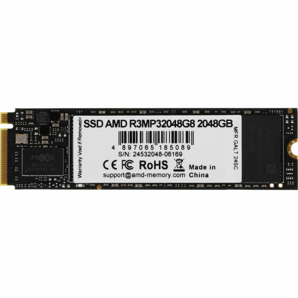 SSD-накопитель AMD R3MP32048G8 2 ТБ M.2 PCI-E 3.0