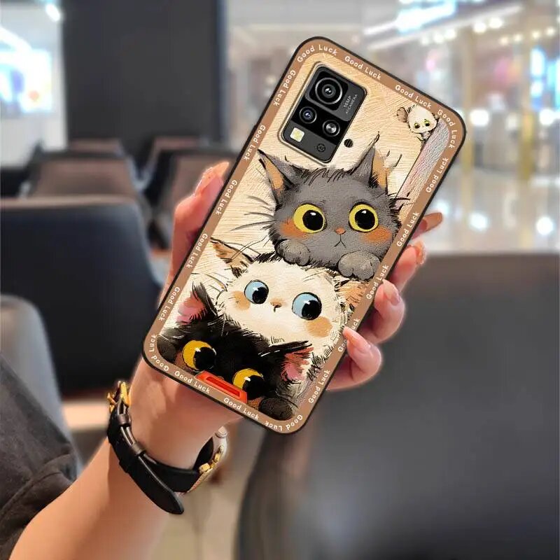 Чехол Blackview BV4800/BV4800SE/BV4800Pro с котами, Цвет: 14