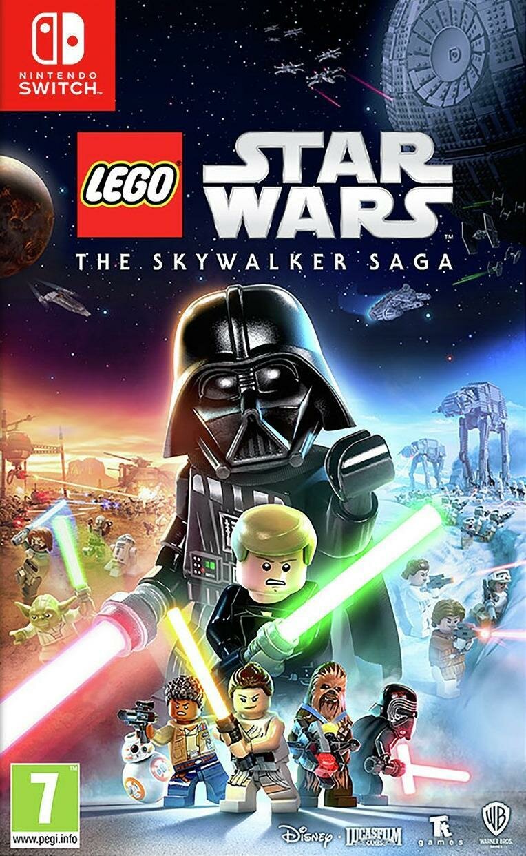 Игра LEGO Звездные войны (Star Wars) Скайуокер Сага (The Skywalker Saga) Switch Русская Версия Картридж на Nintendo Switch