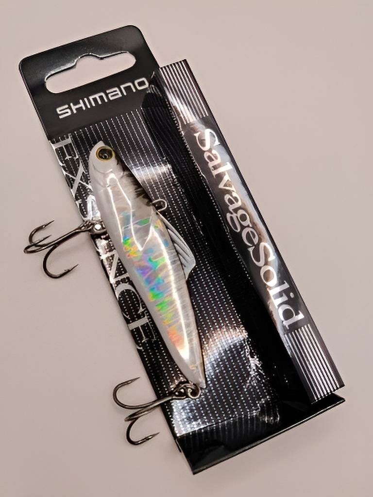 Shimano Salvage Solid 80 мм 18.5 г тонущий воблер для глубокой ловли щуки судака и троллинга