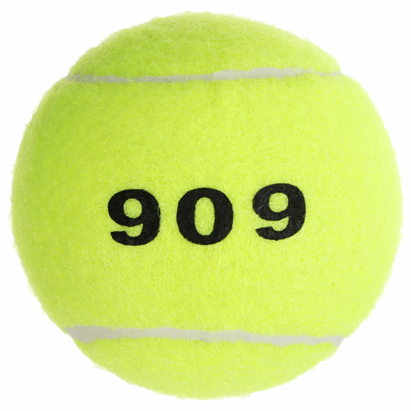 Мяч для большого тенниса ONLYTOP №909, тренировочный, тип соединения панелей: клееный