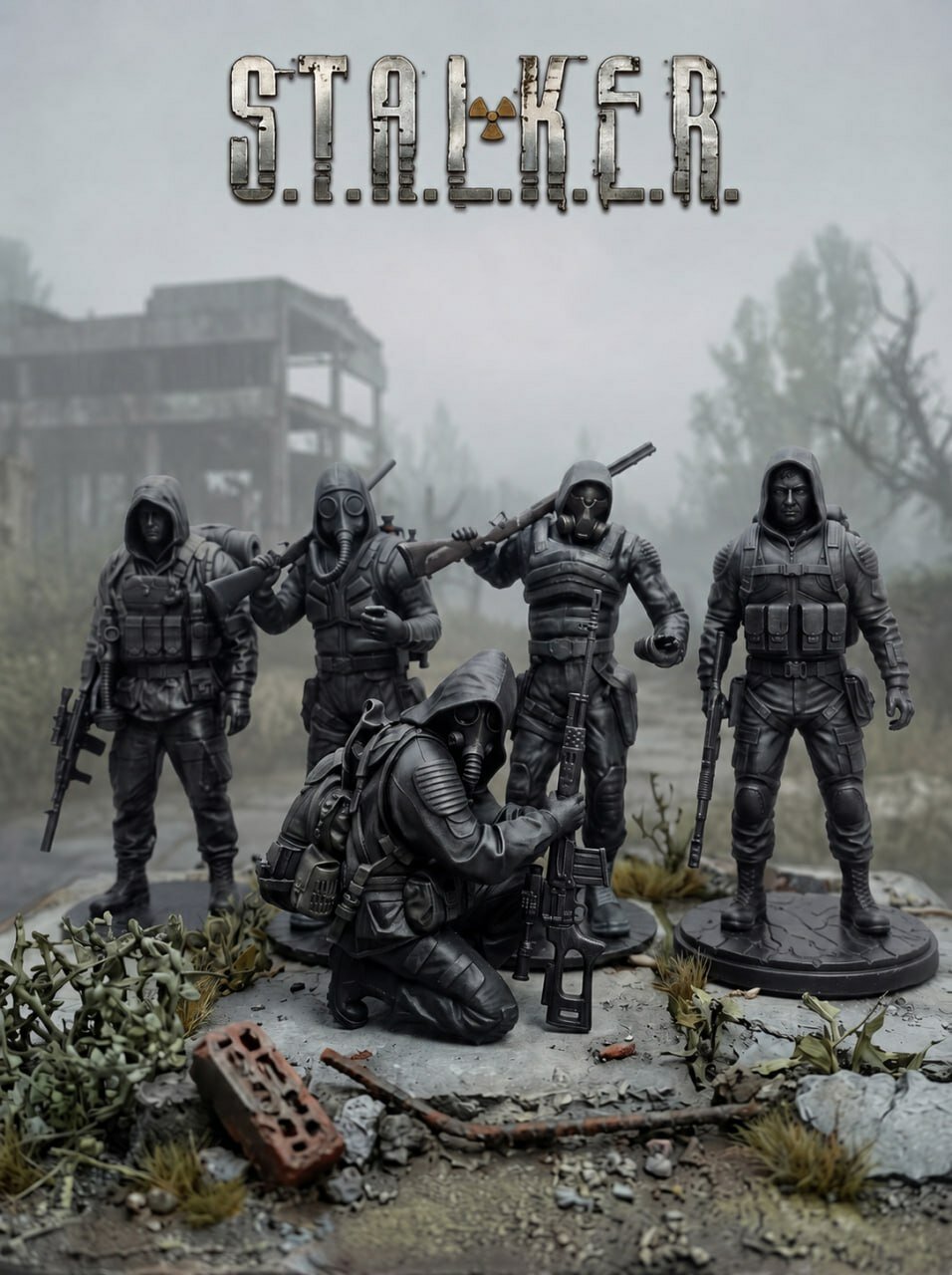 Фигурка коллекционная STALKER (сталкер)