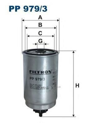 Фильтр топливный filtron
