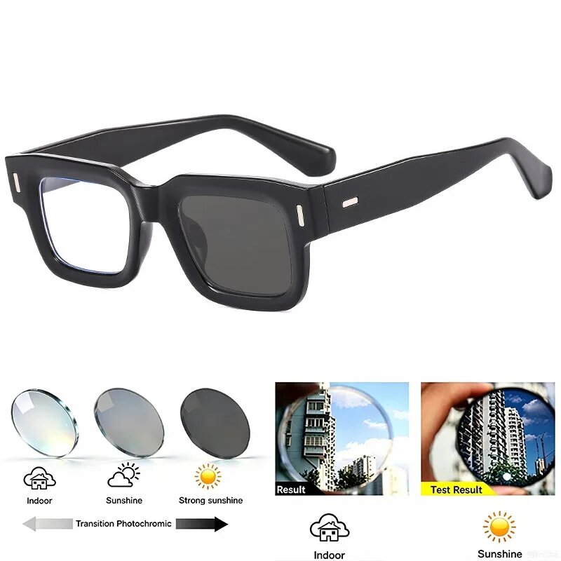 Фотохромные очки FELRES C2 Black +200