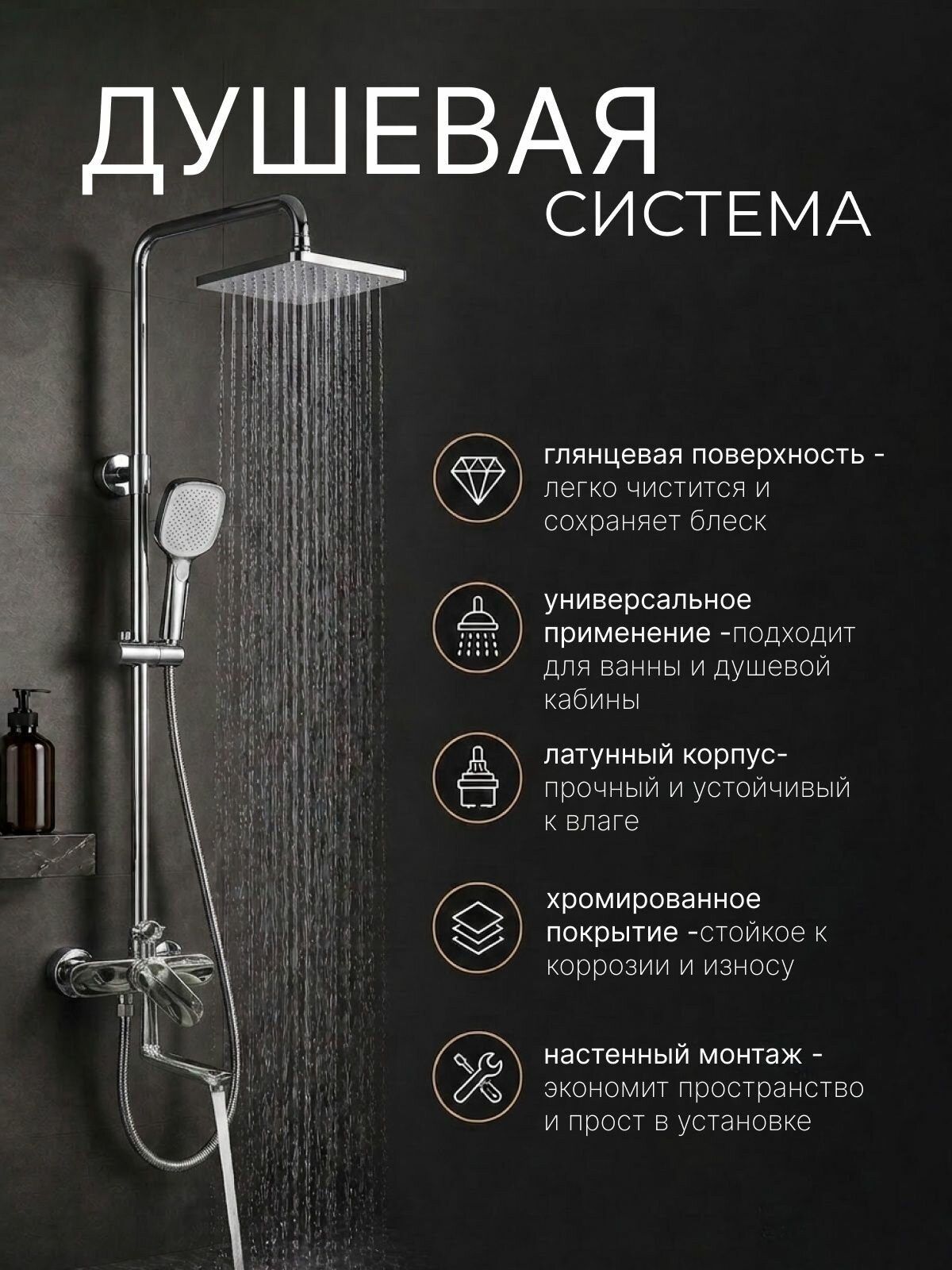 Душевая система SLS арт 312 000 1092