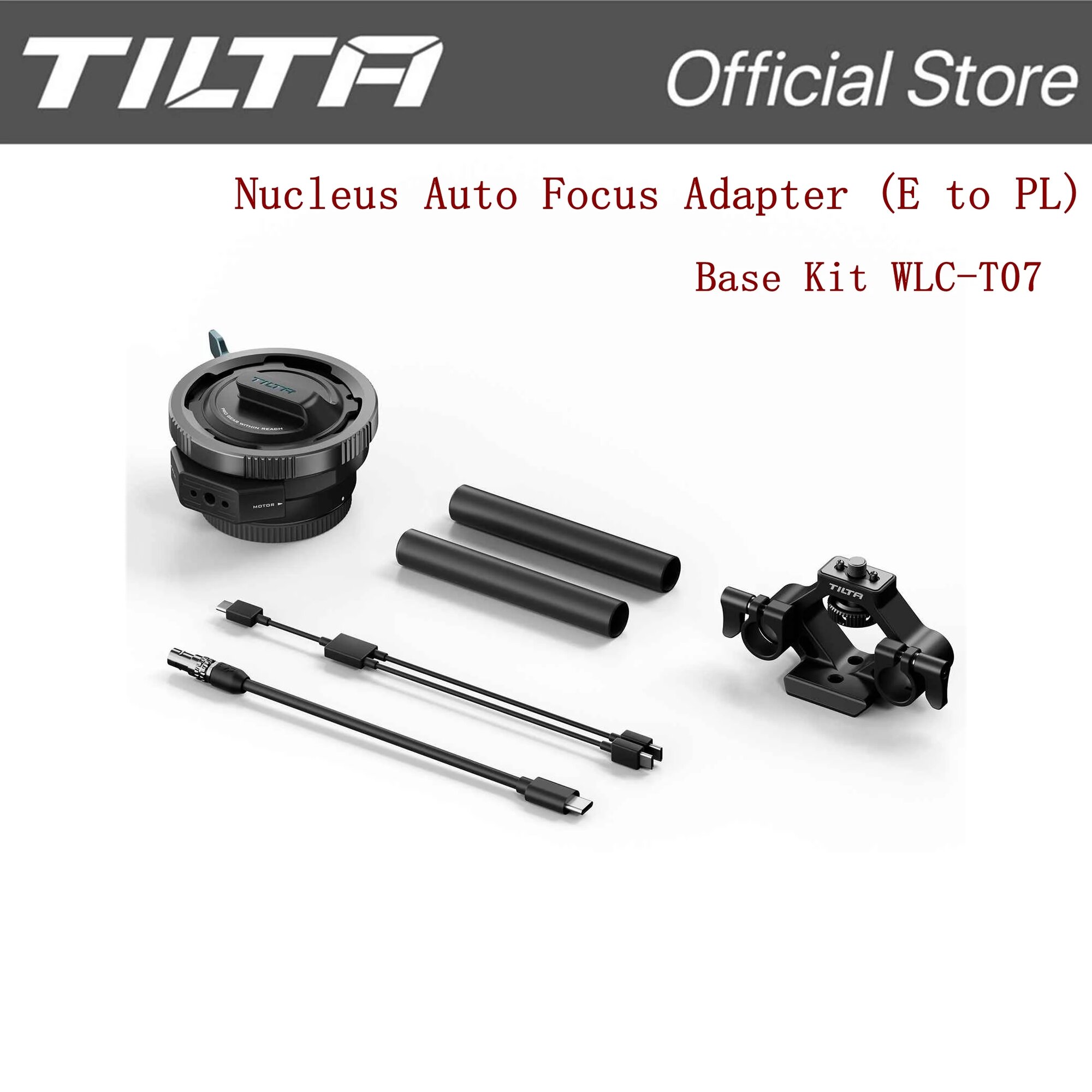 TILTA Nucleus Auto Focus Adapter (E to PL) WLC-T07 с двойным моторным комплектом Nano II Base Kit