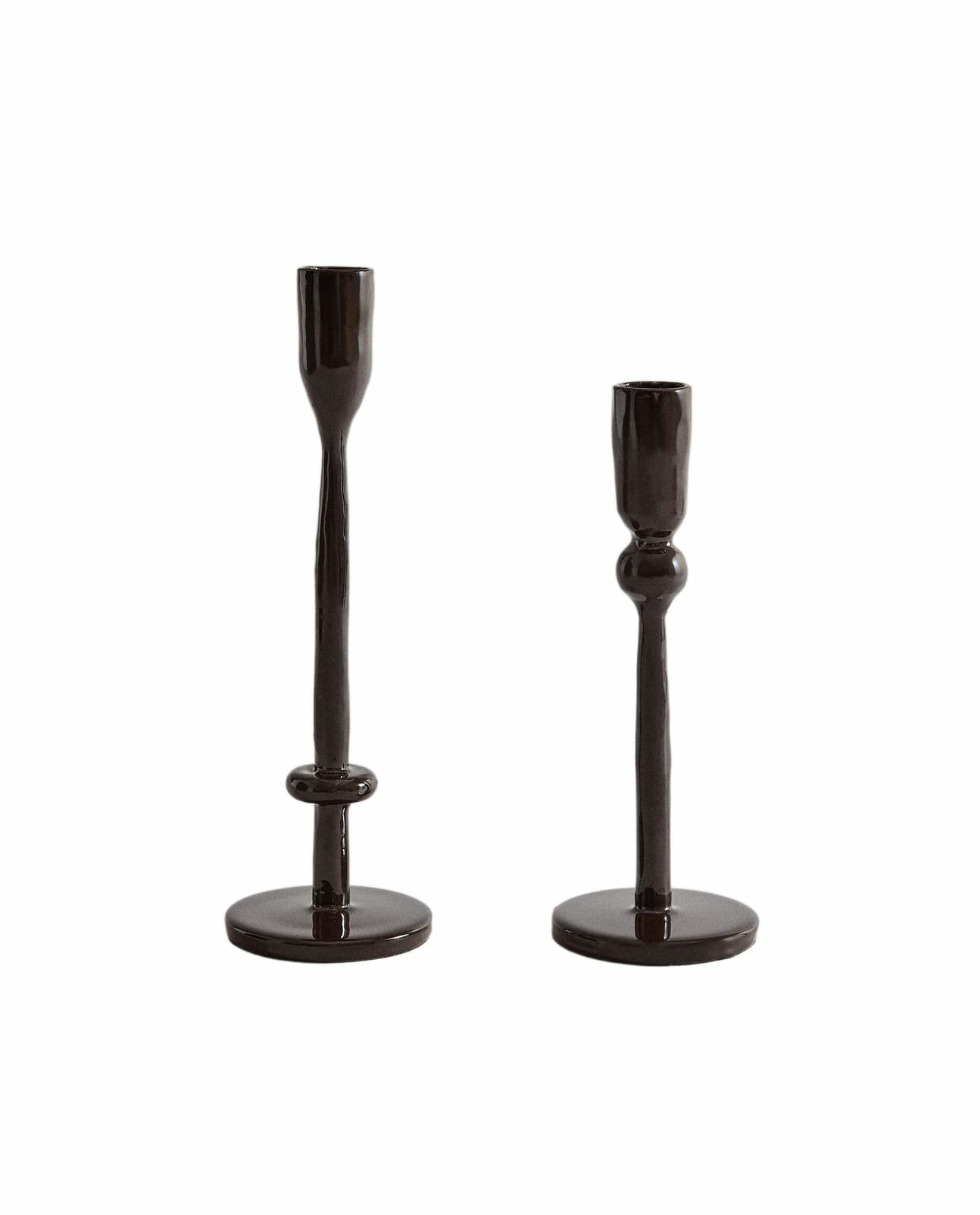 Подсвечник ZARA HOME, цвет черный, 20x7.5x7.5 см 4322/468/800-2