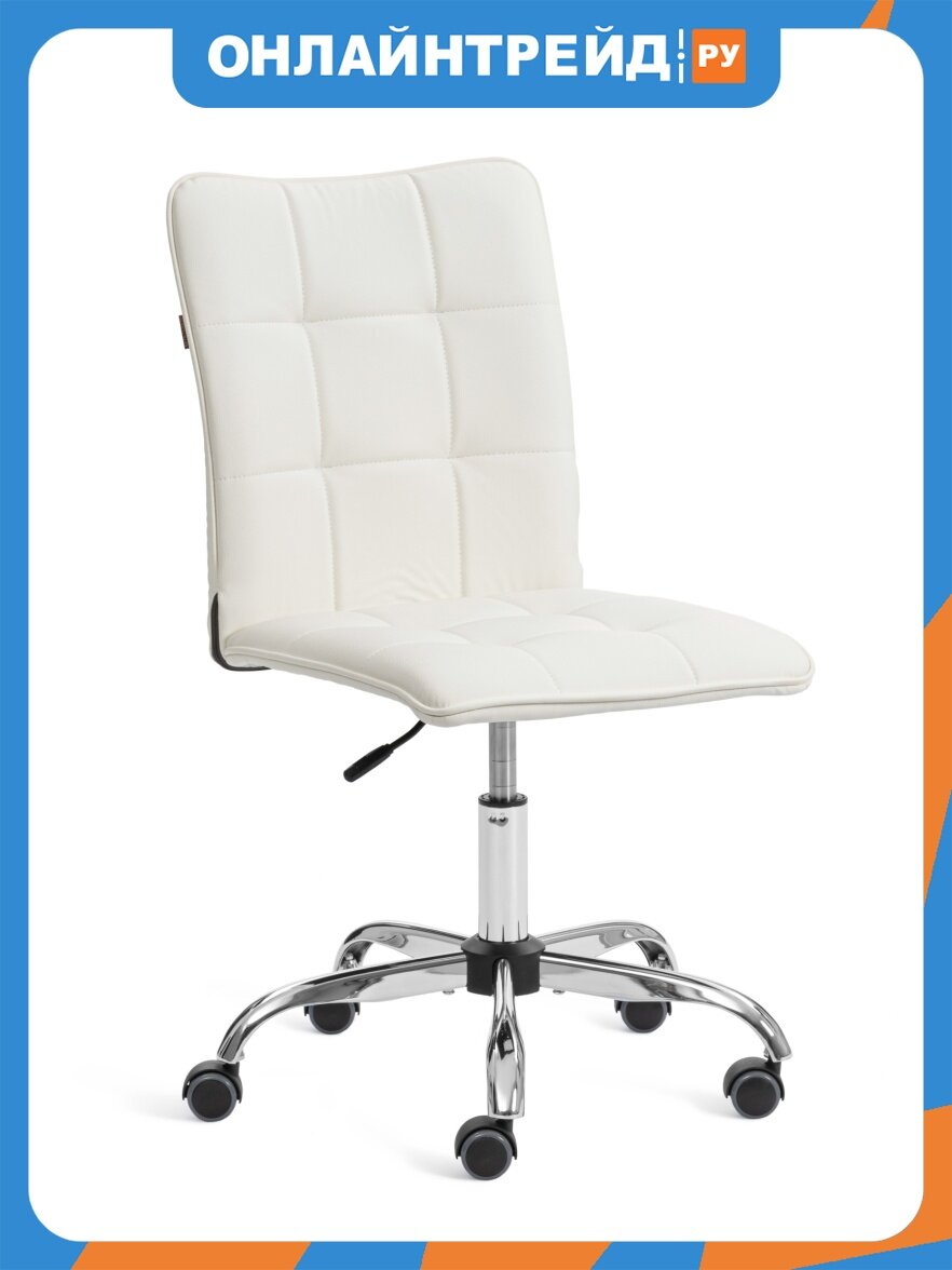Кресло Tetchair ONE кож/зам, белый, 36-01