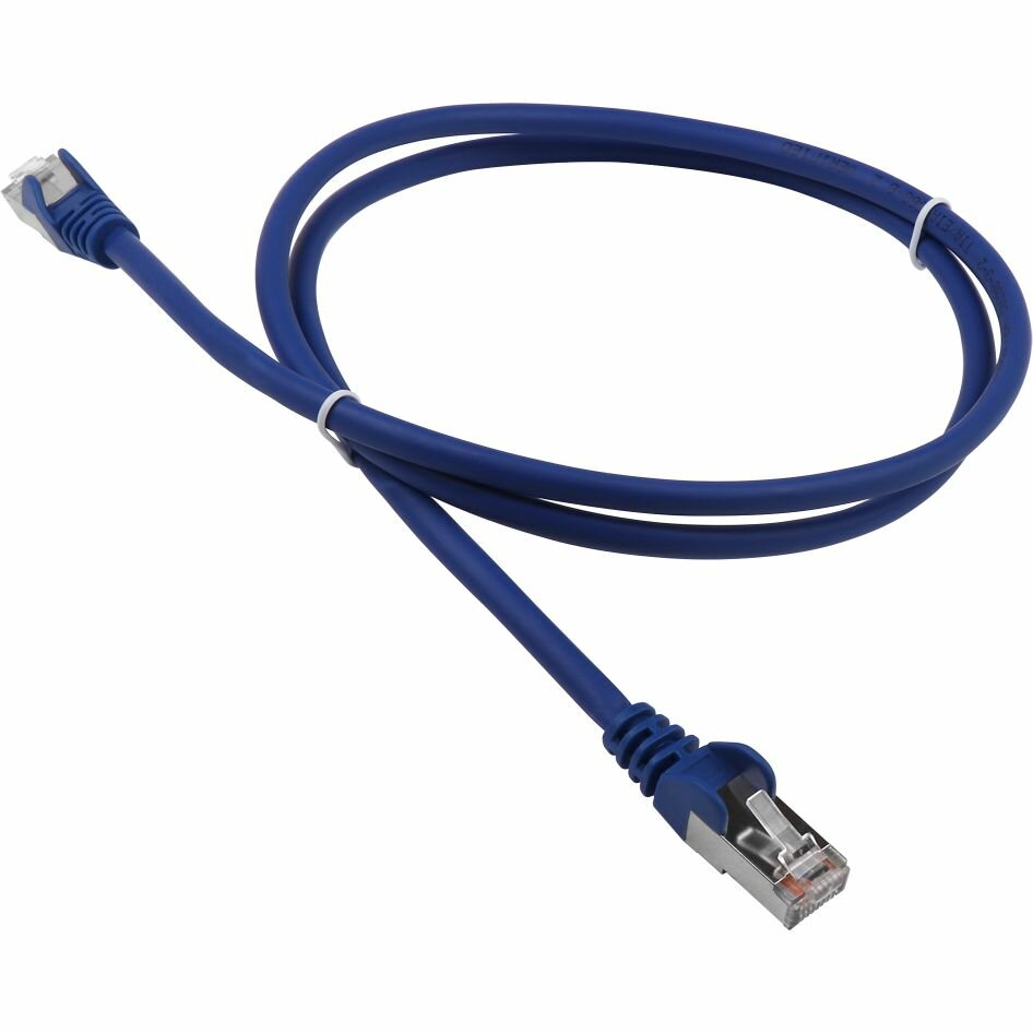 Патч-корд LANMASTER LAN-PC45/S5E-5.0-BL 5м cat.5e FTP синий