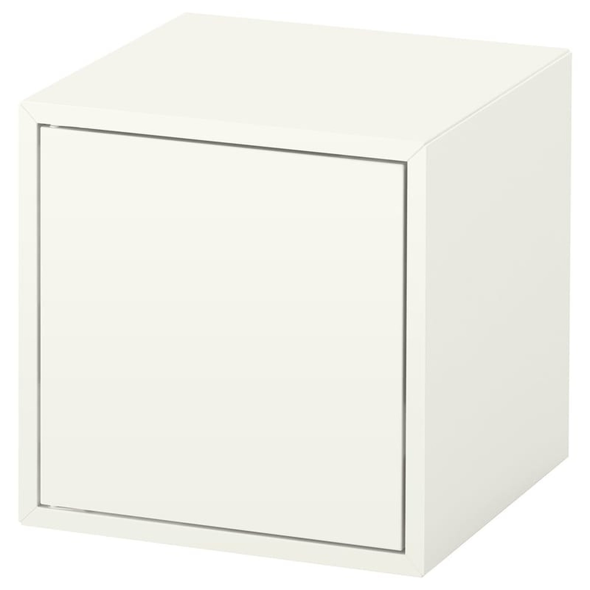Шкаф с дверцами IKEA EKET 803.321.14, деревянный, белый, напольный, 35х35х35 см