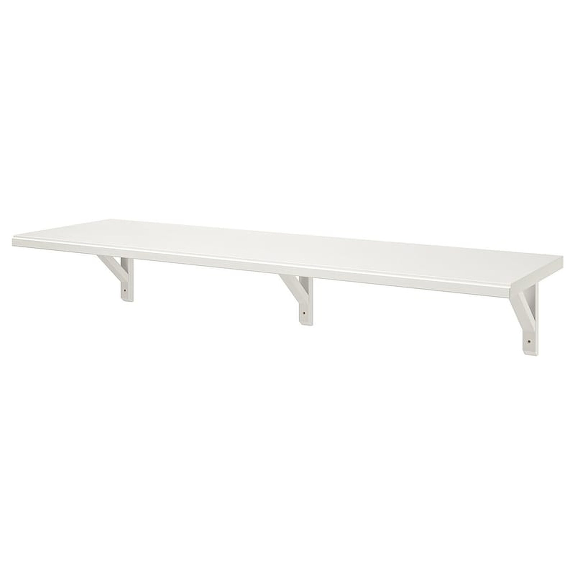 Полка ikea TRANHULT SANDSHULT, 120x30 см, белая морёная осина 593.260.87