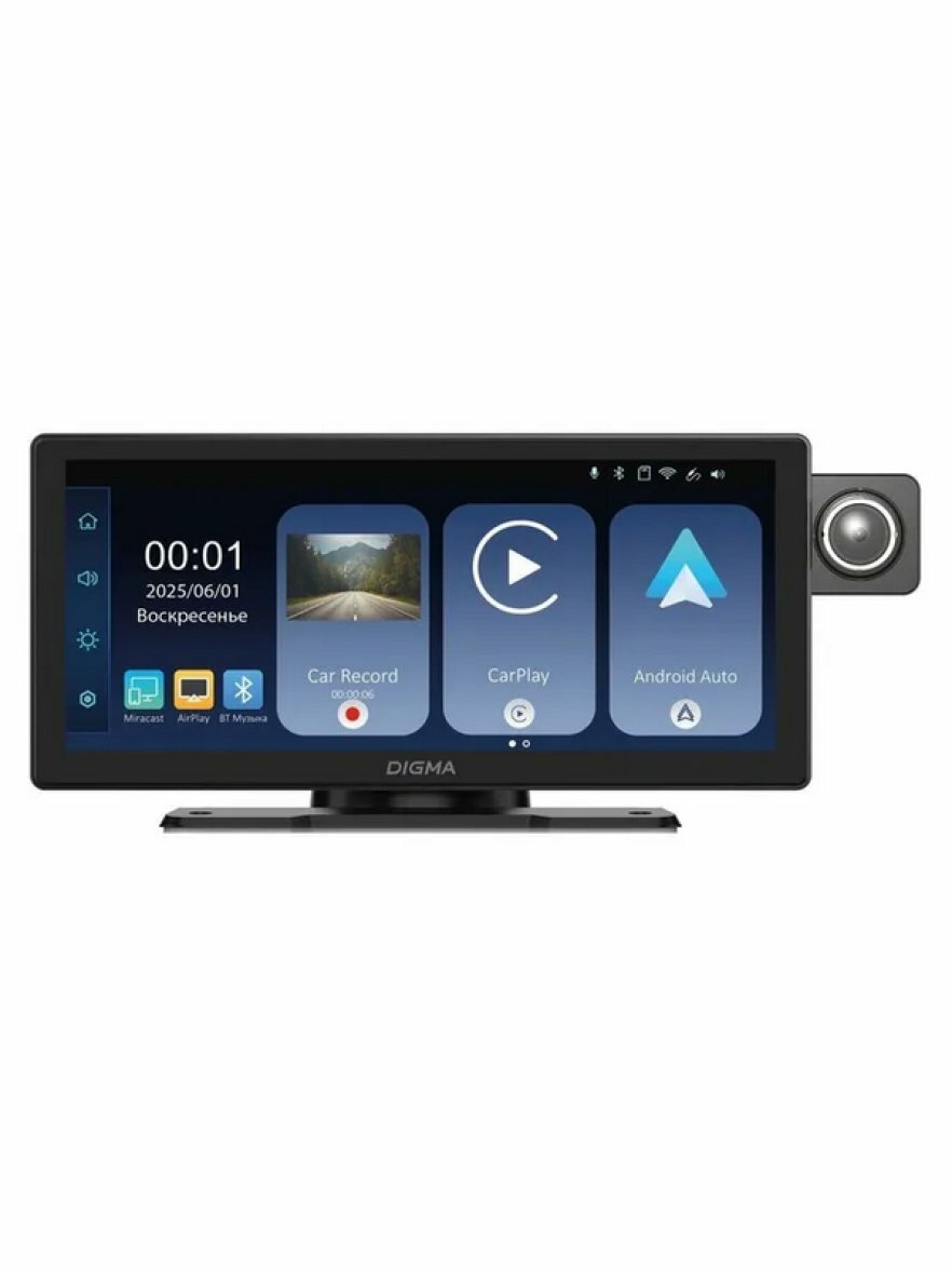 Автомобильный монитор Digma Smart Screen Mi1000 Dual