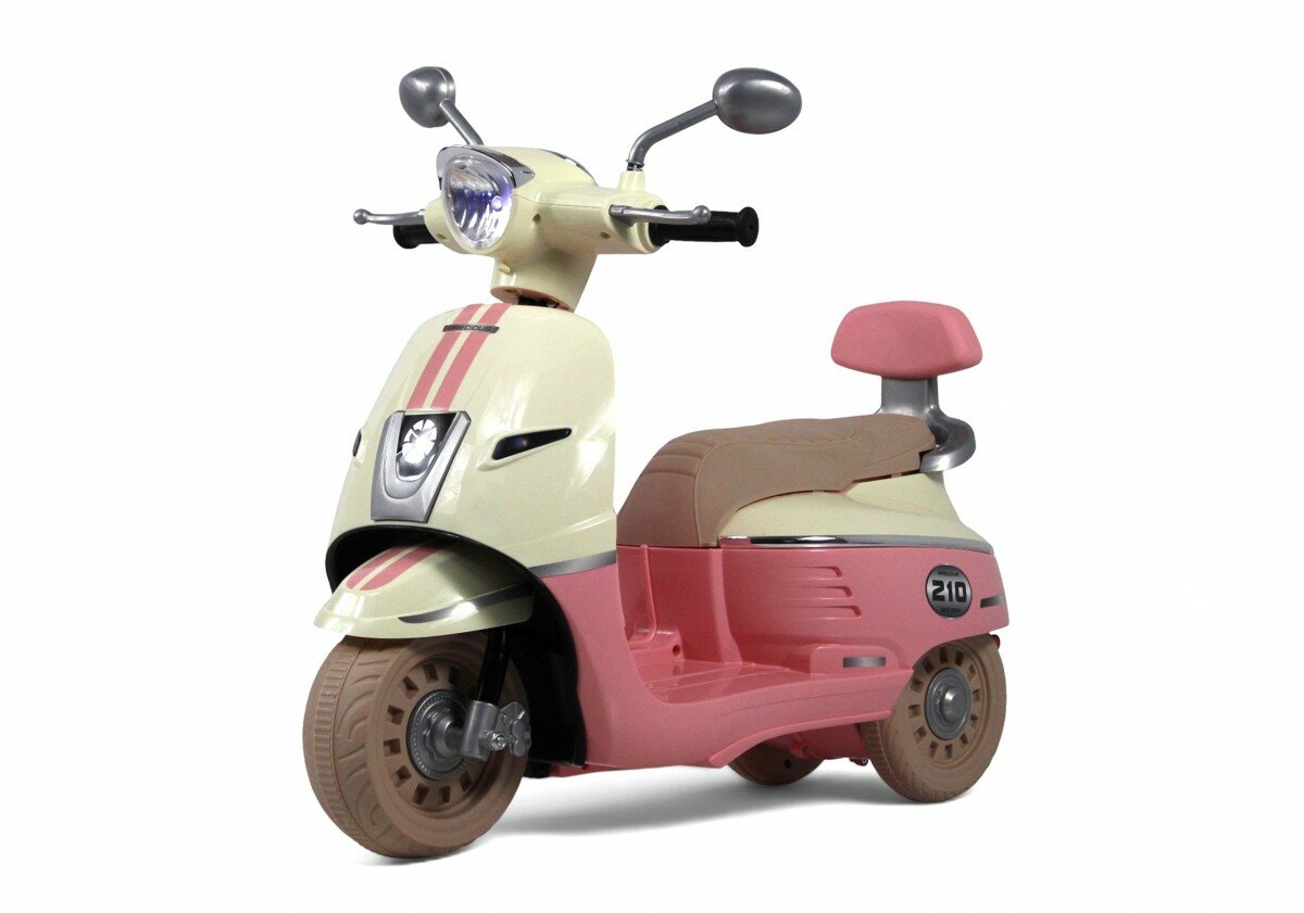 Детский электромотоцикл Z222ZZ-M розовый