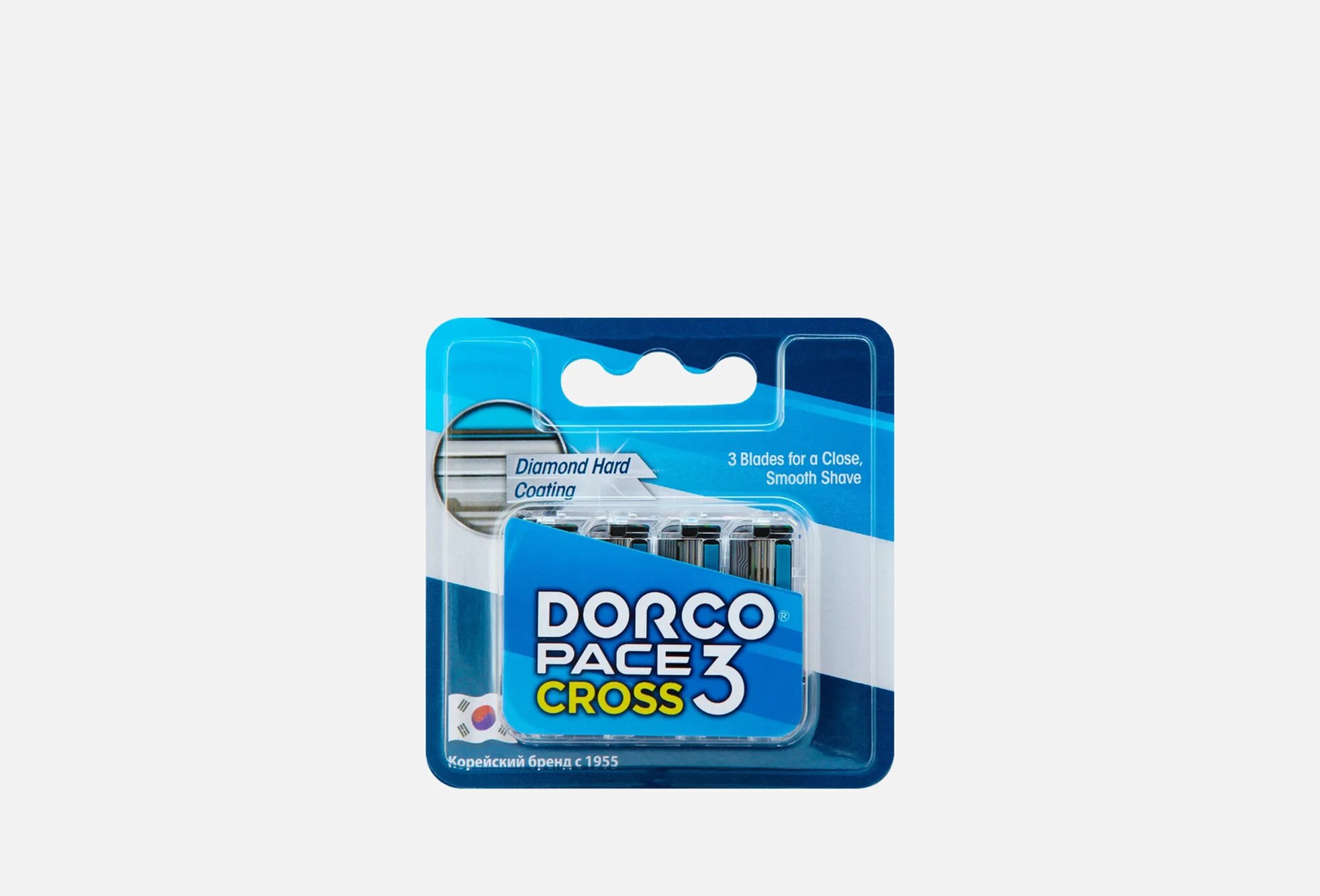 Dorco Pace 3 Cross Сменные кассеты для бритвы 4 шт