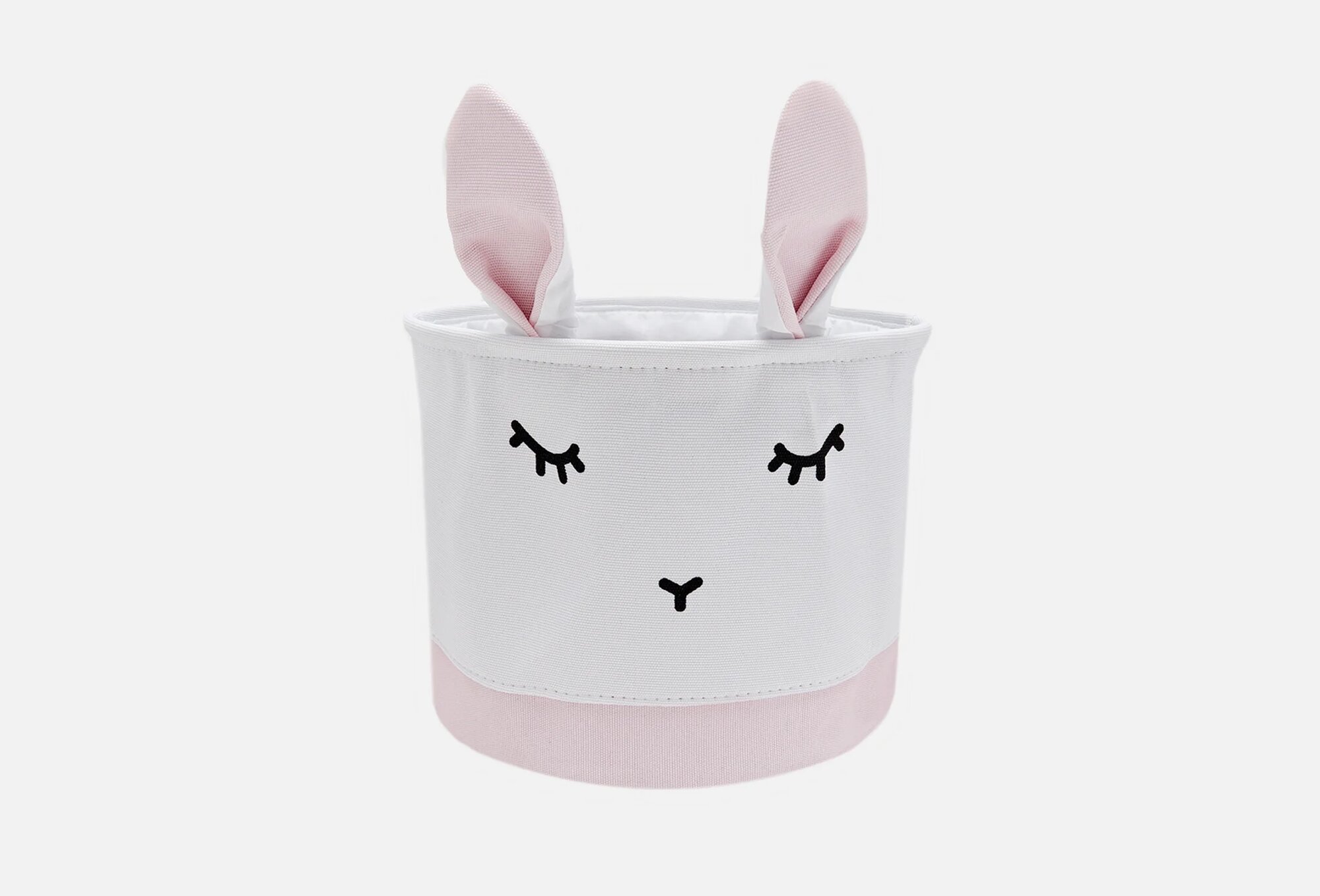 Handy Home Rabbit pink Корзина тканевая для хранения 1шт