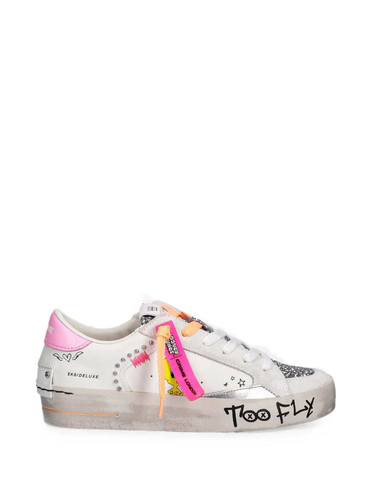 Кроссовки X Looney tunes Sk8 Deluxe glitter-detail sneakers