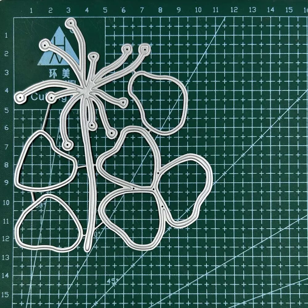 Металлические трафареты Flower, цвет 2027