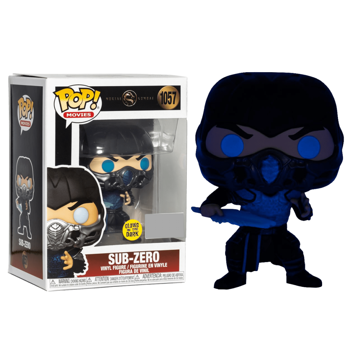 Фигурка Саб-Зиро из игры Mortal Kombat 1057 Glow in the Dark