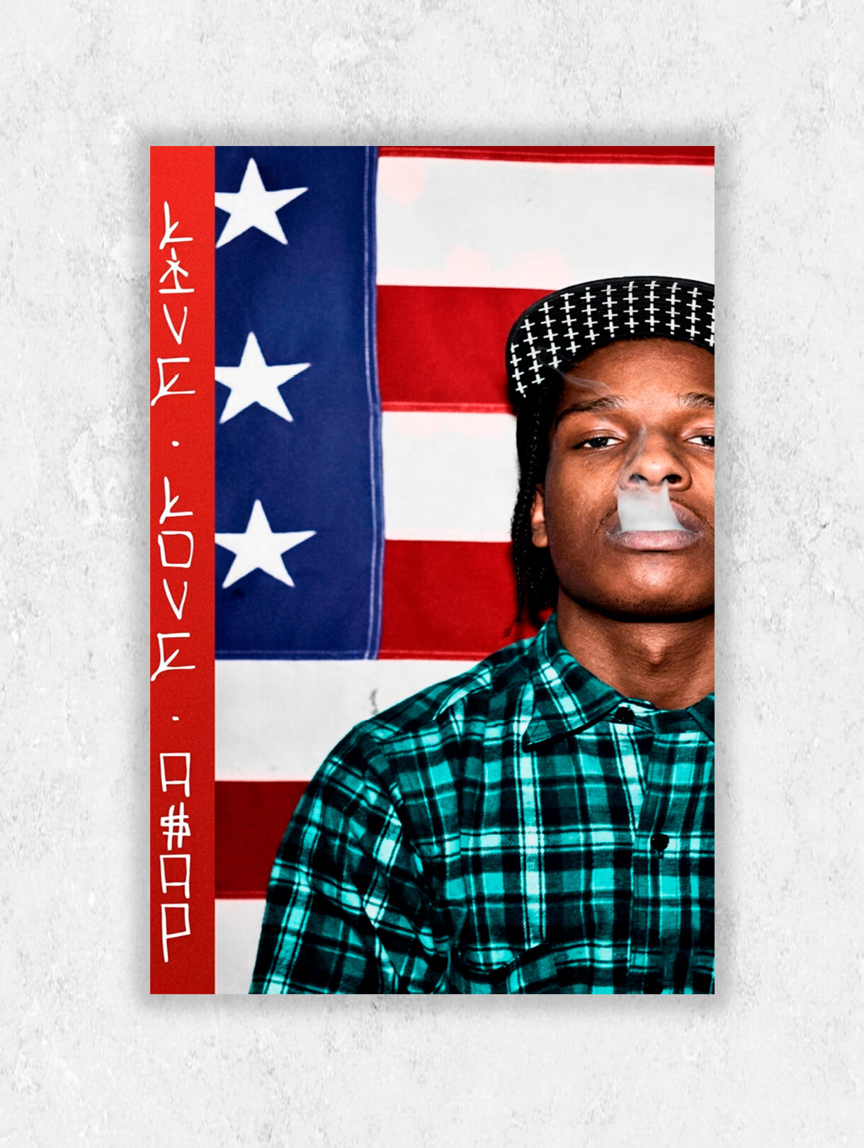 Постер "ASAP Rocky 3" 46 см х 32 см