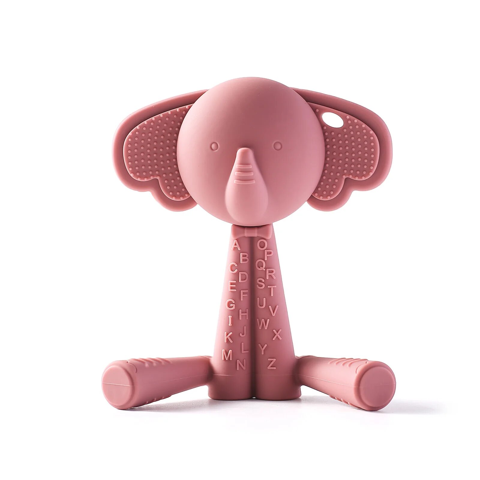 Прорезыватель для зубов Elephant Red, розовый
