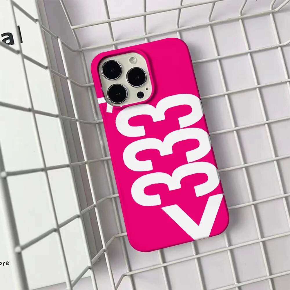 Чехол для телефона Y2K Clmj Creative 333 Design для iPhone 17, 16, Rose-HZH2651609, For iphone 15