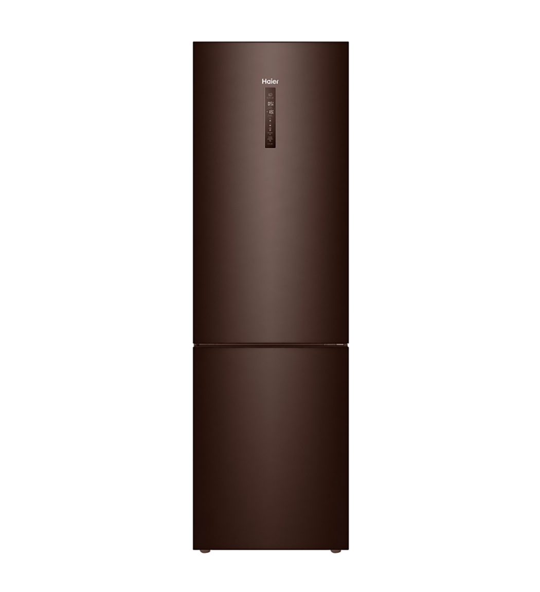 Двухкамерный холодильник Haier C4F740CLBGU1, Total No Frost, инверторный, A++, управление со смартфона, темно-коричневый