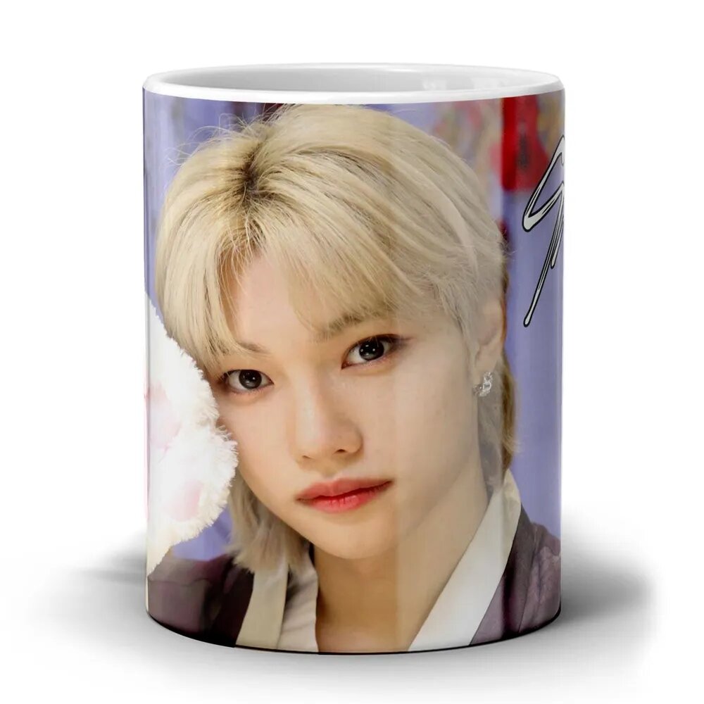 ФотоН Кружка "Stray kids Стрей кидс 4", 330 мл, 1 шт