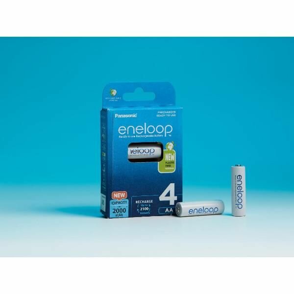 Аккумуляторная батарея Panasonic Eneloop AA (BK-3MCDE/4BE) 2000 mAh 4шт