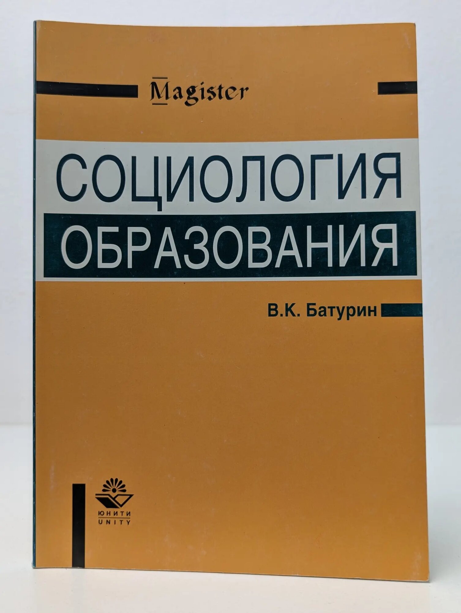 Magister. Социология образования Батурин Владимир Кириллович 2011
