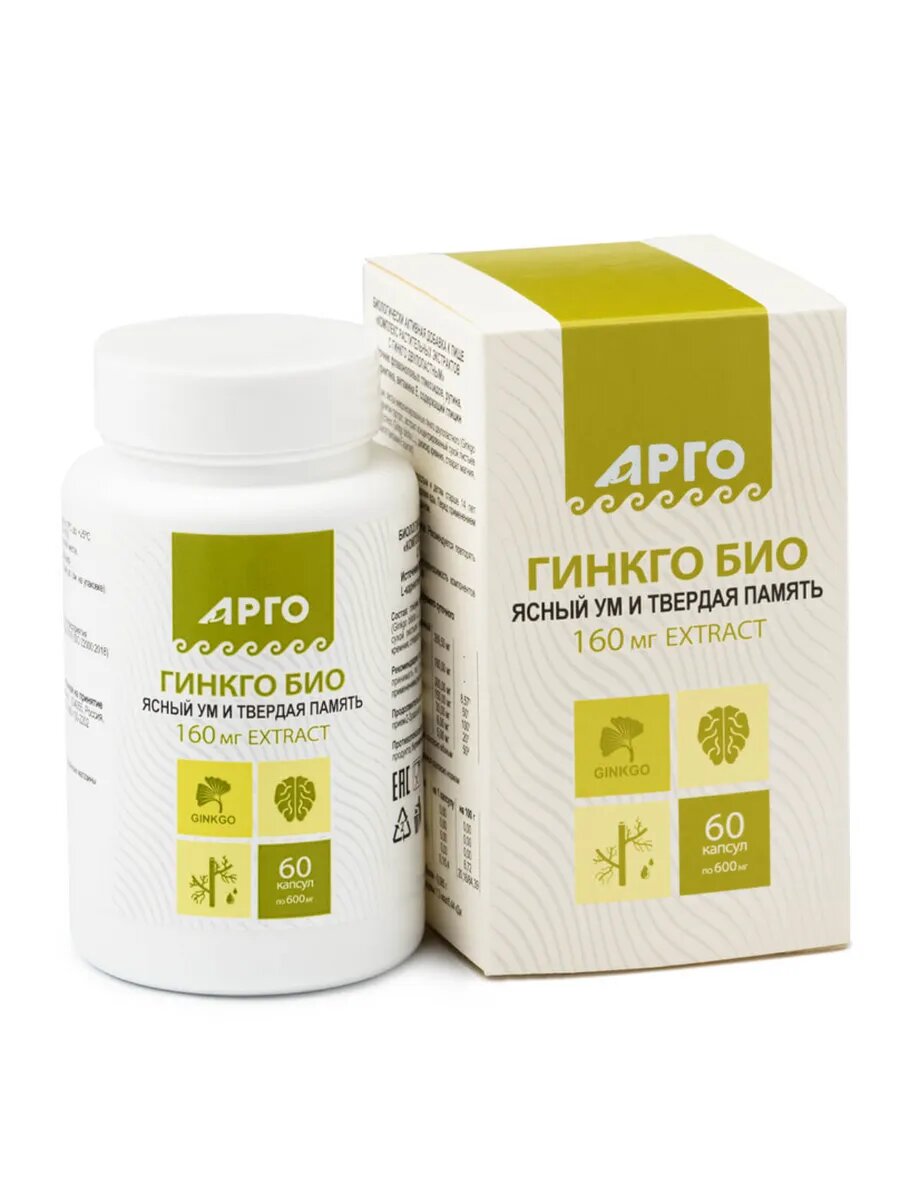 БАД Гинко Био, 60 капс