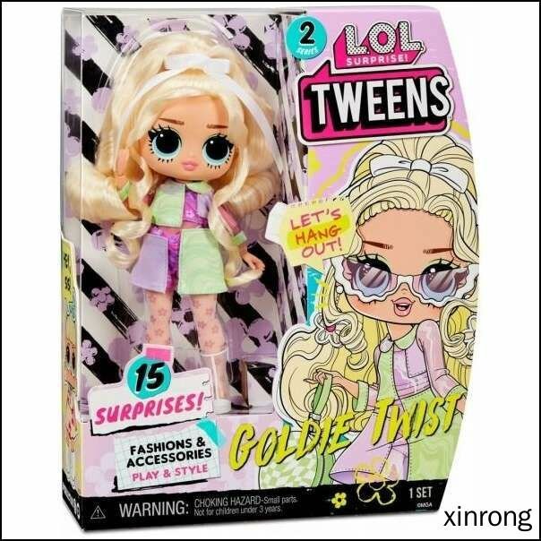 Кукла LOL Surprise! Tweens - Goldie Twist 2 серия / Кукла ЛОЛ подросток