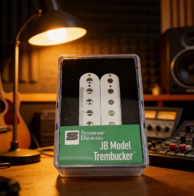 Seymour Duncan Новые высококачественные звукосниматели Alnico 5 SH1n для грифа и TB4 для бриджа, хамбакеры, 4C, белые