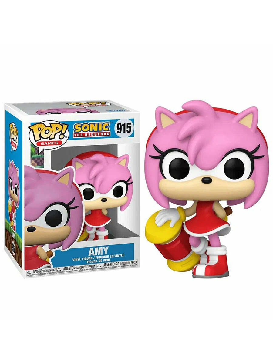 Фигурка Funko POP! Ежиха Эми Роуз c молотом (Amy with Hammer) #915