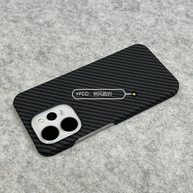 Чехол OPPO Reno 15 Pro Max, карбон, Black