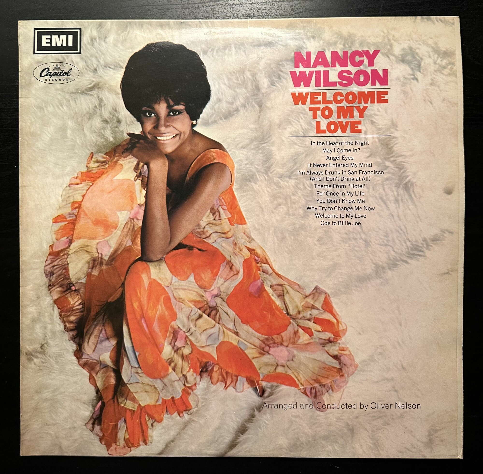 Виниловая пластинка Nancy Wilson Welcome To My Love (Англия 1968г.)