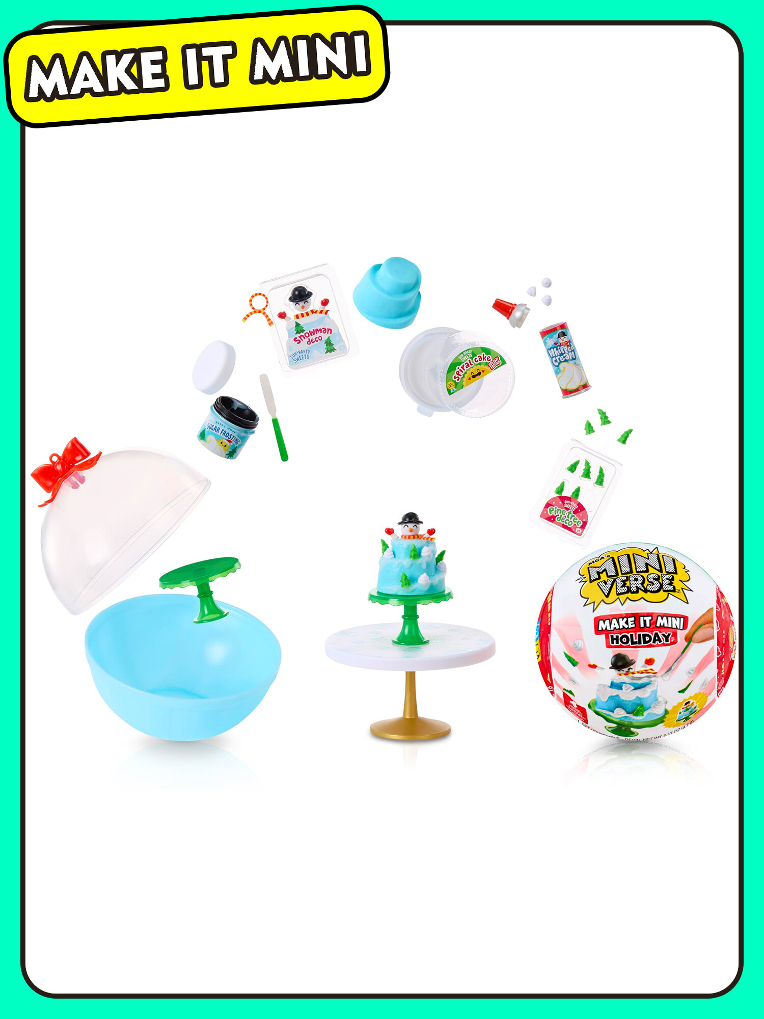 MINi VERSE HOLIDAY Мини-игрушки для самостоятельного изготовления
