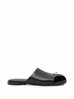Мюли Leather open-toe mules