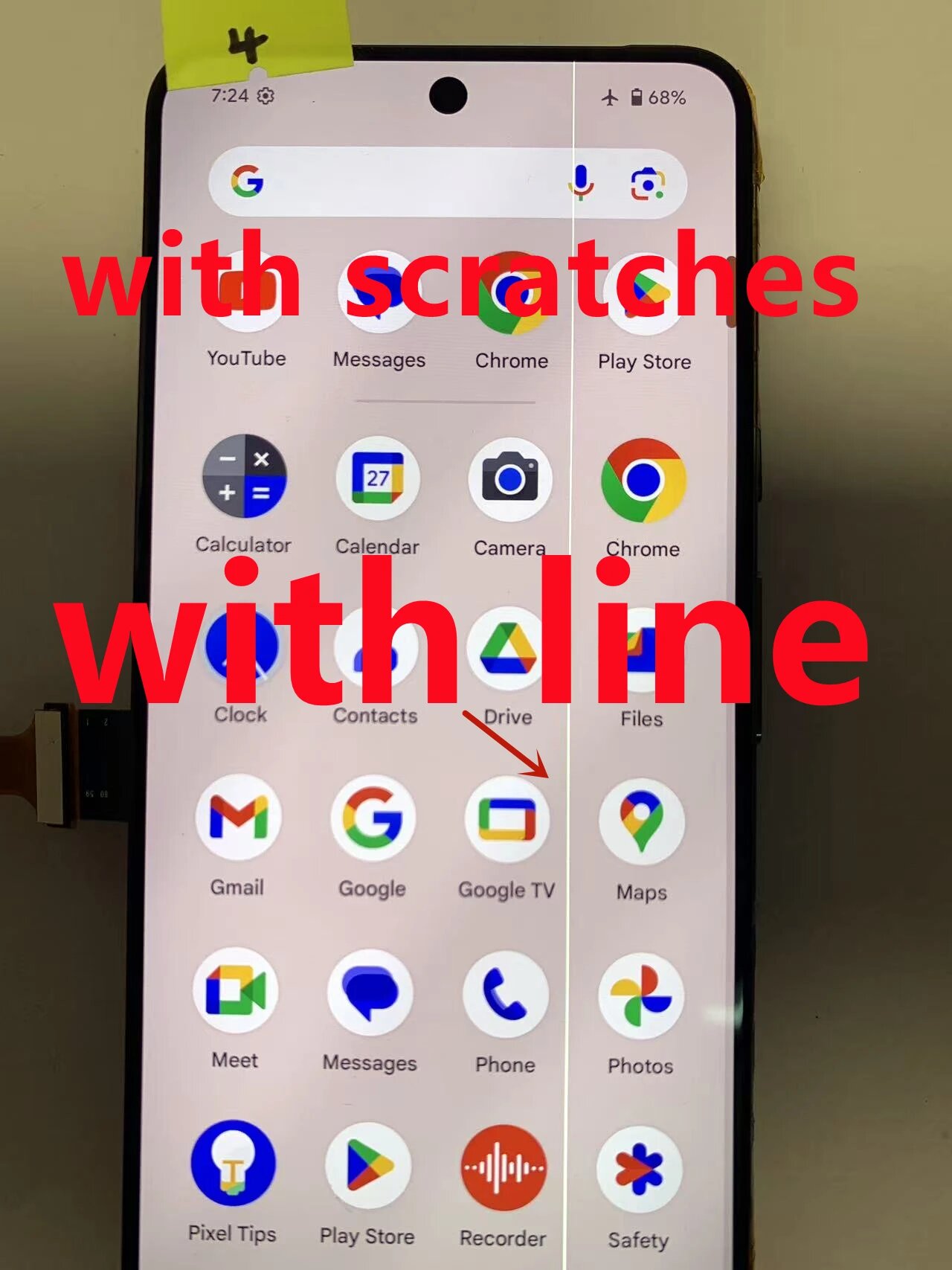 Оригинальный ЖК-дисплей для Google Pixel 8, ЖК-дисплей для Google Pixel 8, ЖК-экран, сенсорный дигитайзер в сборе, используемый с линией