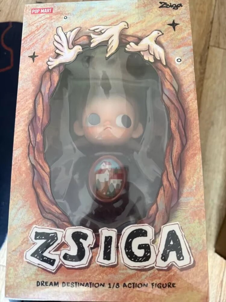 Оригинальная плюшевая фигурка POPMART Zsiga Dream Destination 1/8, милая креативная статуэтка-украшение